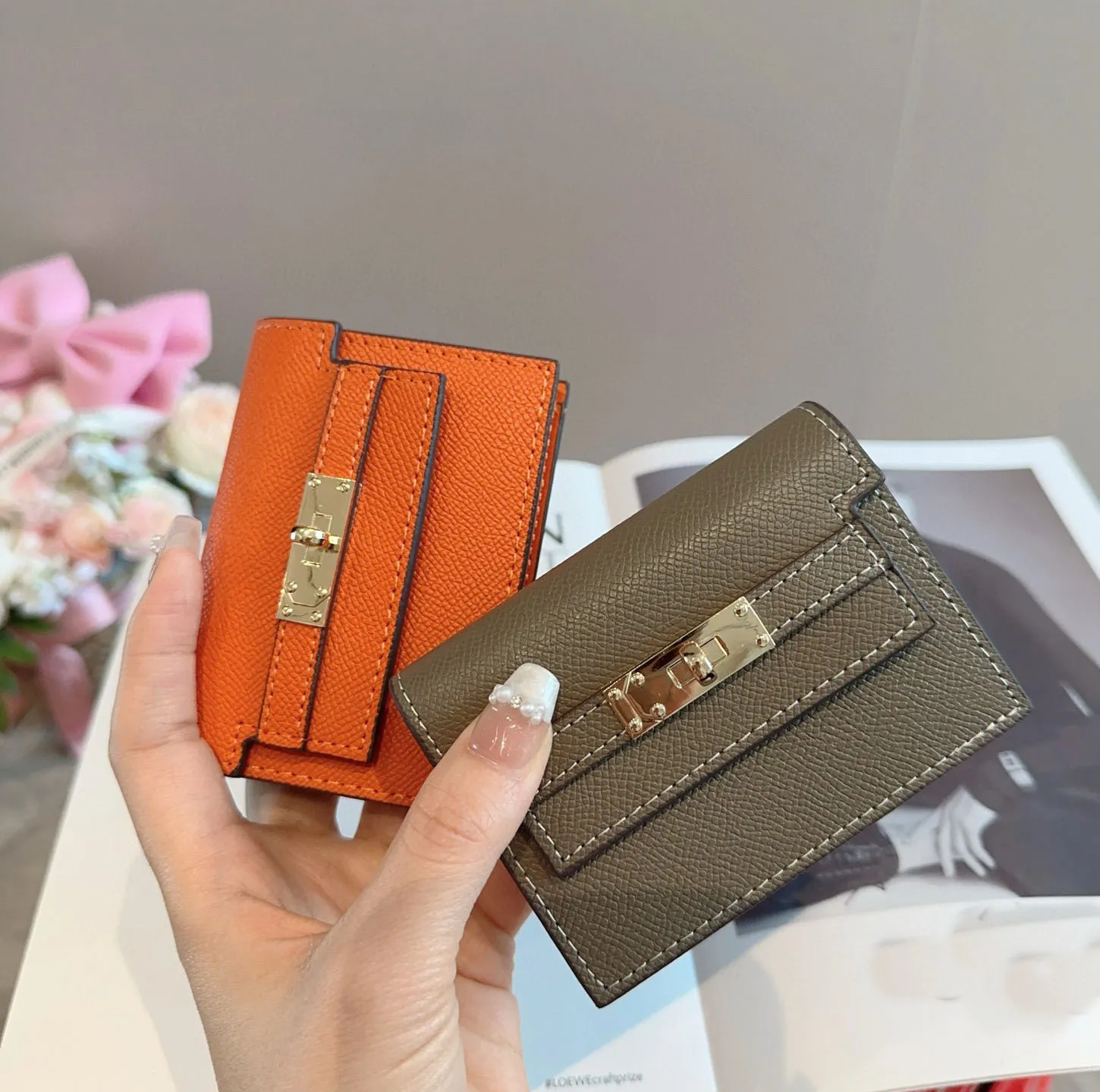 10a Designer Leather Wallets For Women Small Bifold... From Qqbag, $24. ...