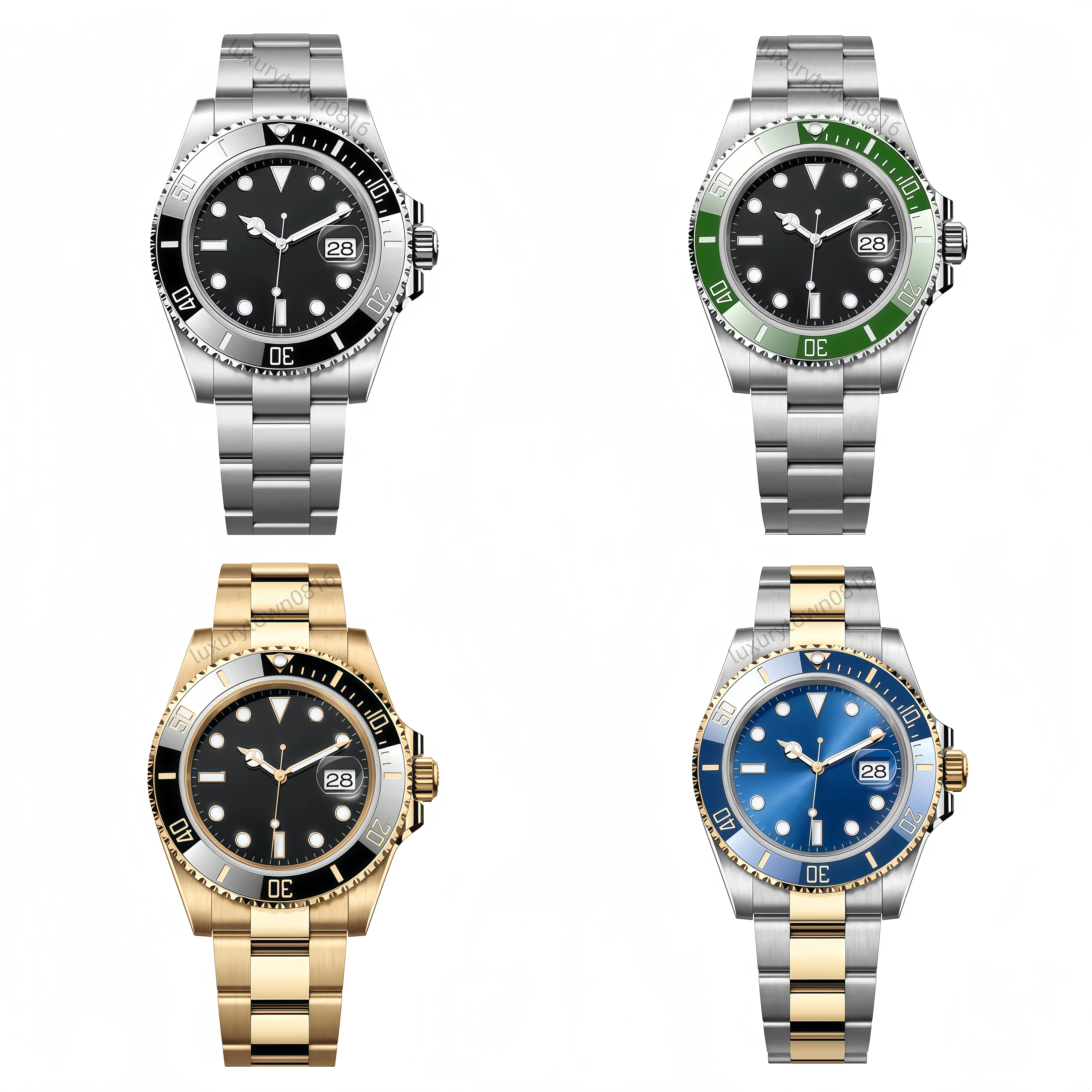 Men's Mechanical Watch Automatic Movement 904L... From Luxurytown0816 ...
