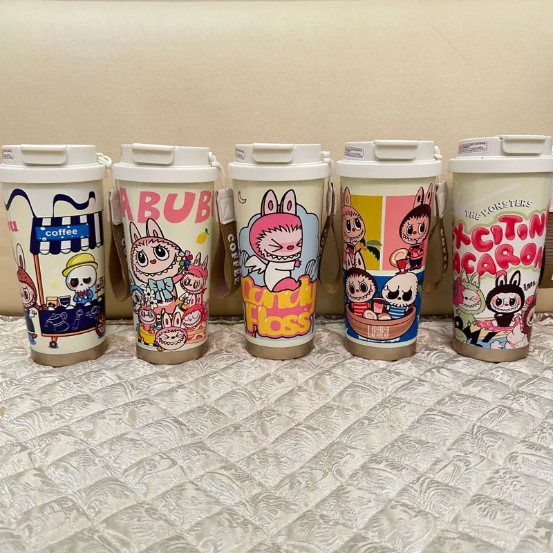 Labubu 3D Print 20oz Horror Tumblers Best Selling Cartoon Cup With ...