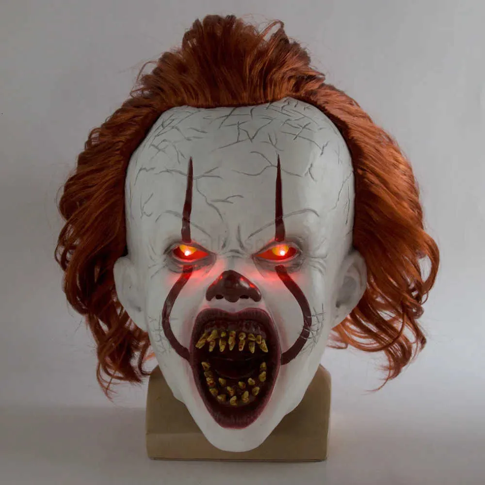 Creepy Pennywise Horror Clown Mask Plastic Evil... From Early_spring1 ...
