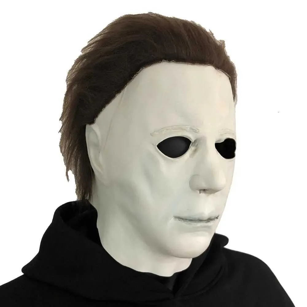 Realistic Horror Mask Halloween Cosplay Mask, Bloody Latex Full Head ...