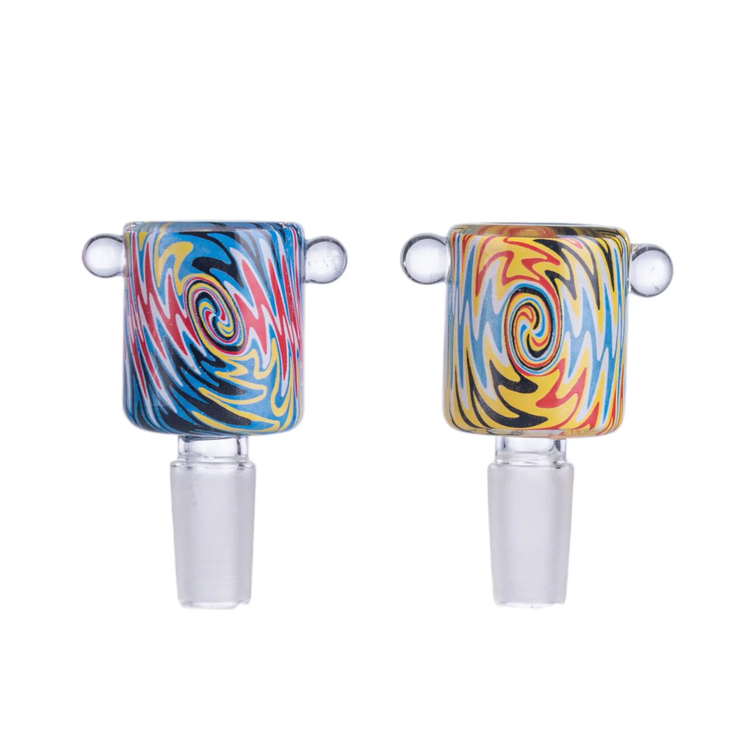 14mm Male Glass Bowl Smoking Accessories Ripple Glass Bowl Accessory ...