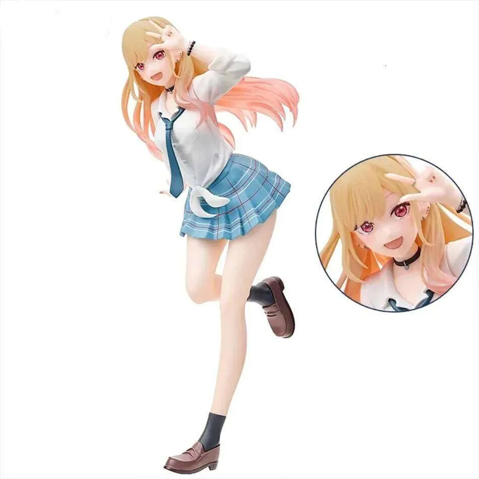 Darling White Uniform Dress Anime Figure Toy 18cm PVC Model Collectible ...
