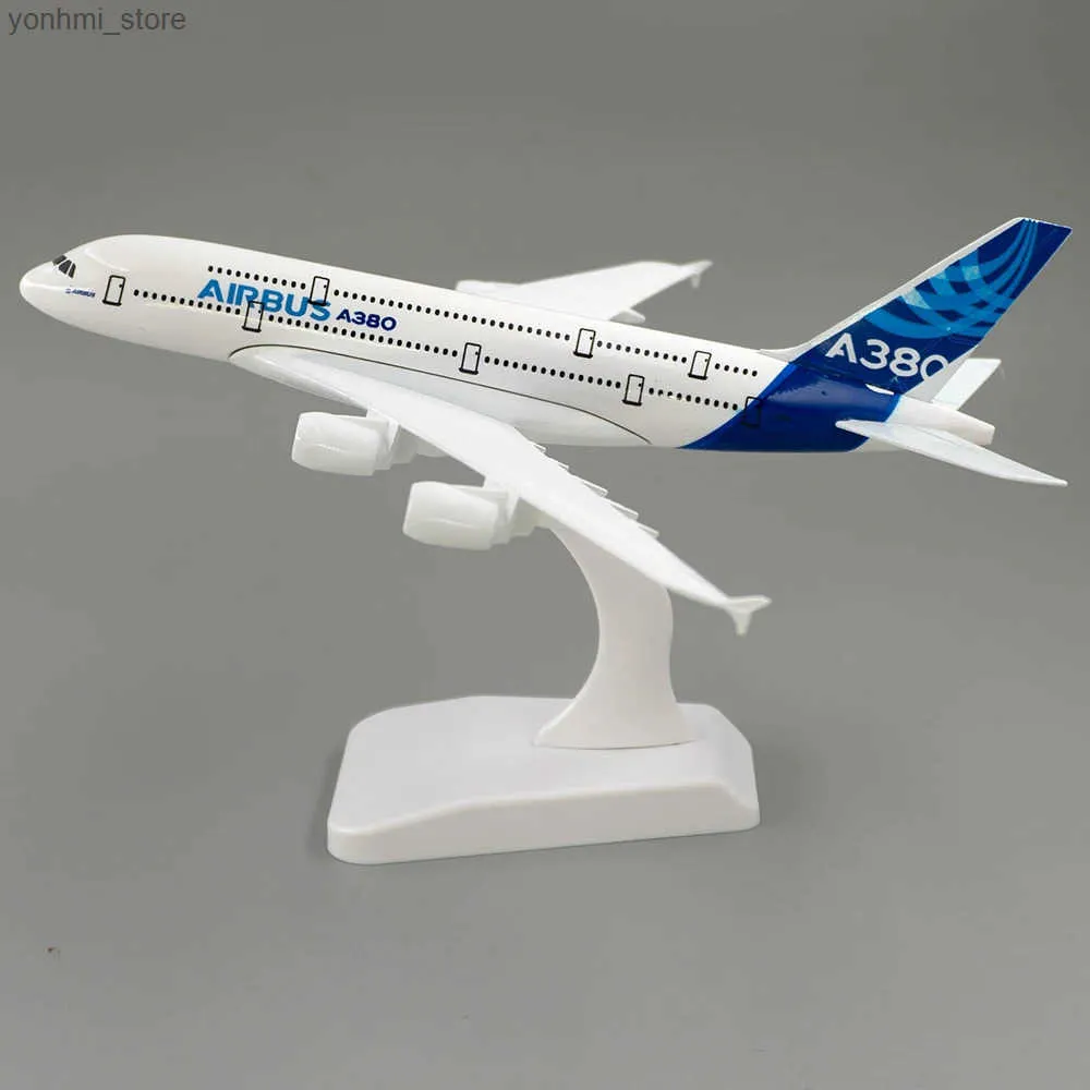 20cm Aircraft Airbus A380 Prototype Alloy Plane Model Toys Children ...