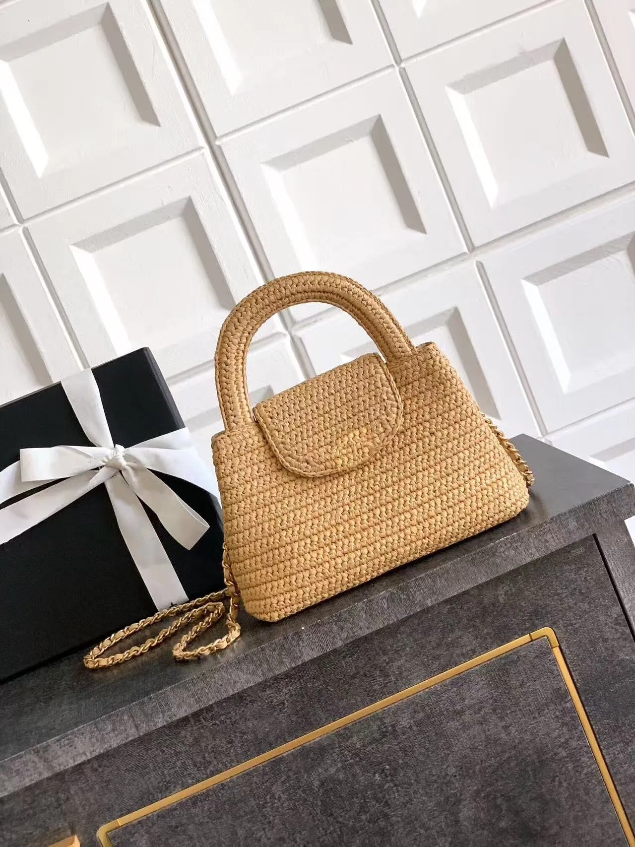 Designer Tote Bag - Luxury Shopping Bag, Leisure Bag with Double Sided ...