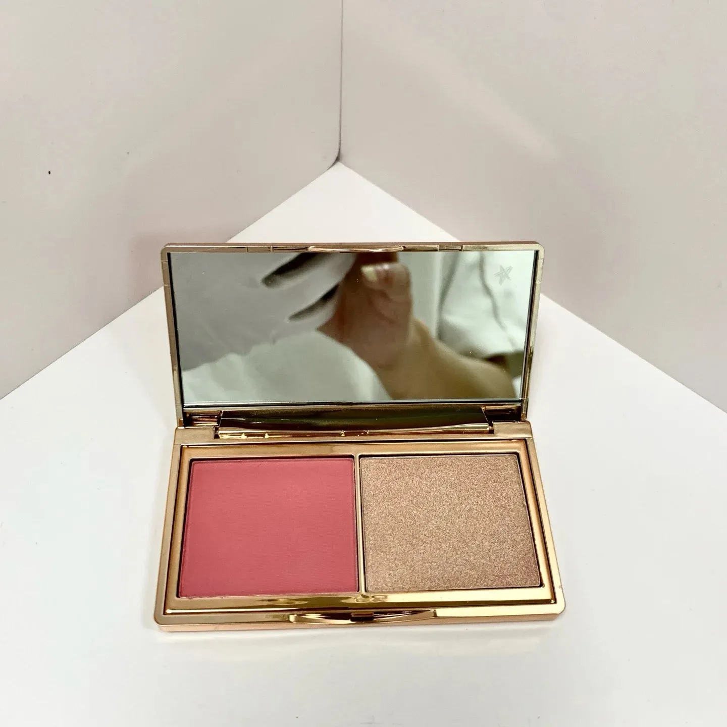 Luxury Blush Two Tone Contouring Powder Palette 7.5g Natural Face ...