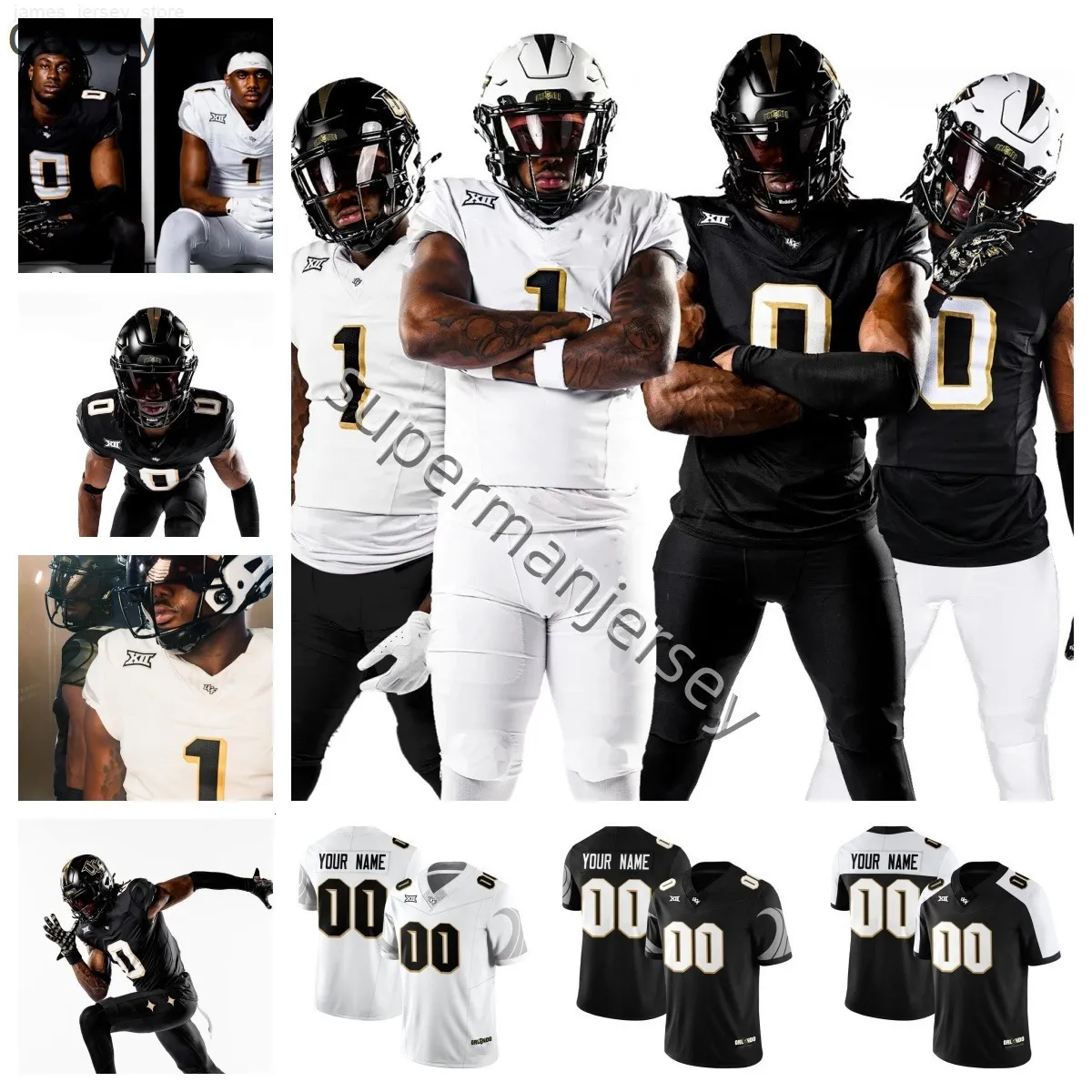 James 2025 UCF Football Jersey Tayven Jackson 2 Duane Thomas Jr Jacurri ...