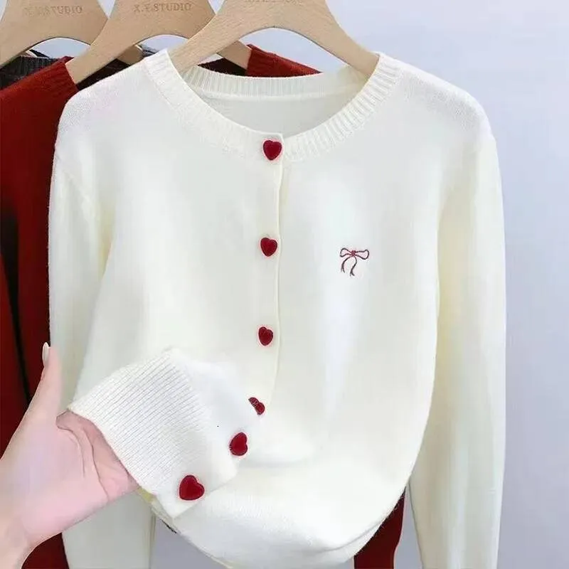 Women s Button Down Cardigan Sweaters Acetate Autumn Regular Length V ...