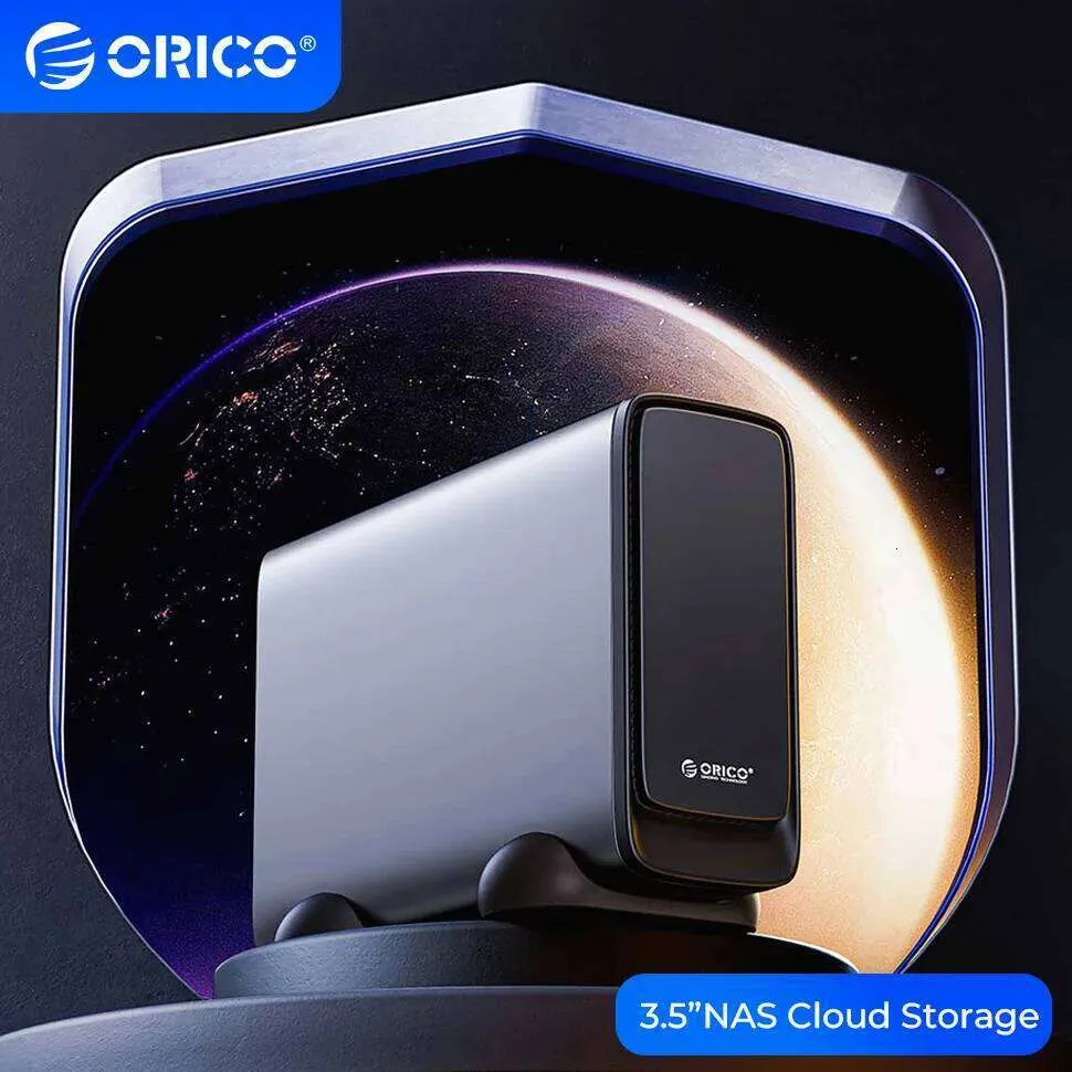 Network Attached Storage Enclosure: External Hard Drive Case For 2.5/3. ...