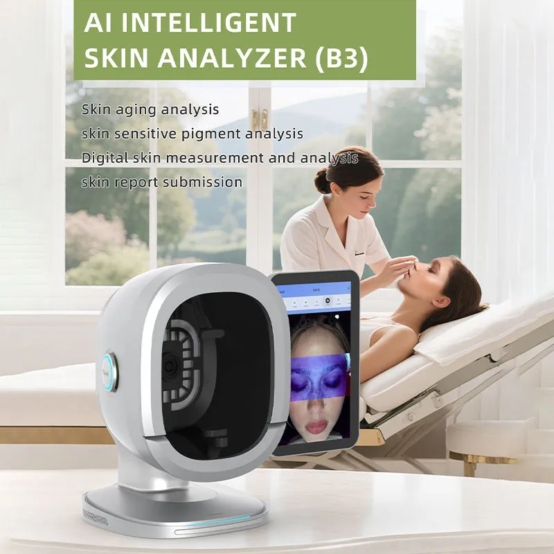 Smart Vision Skin Analyzer B3 AI Skin Mapping With Real Time 3D Facial ...