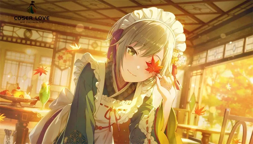 Project Sekai Hinomori Shiho Yukashi Autumn Leaves Garment Cosplay ...