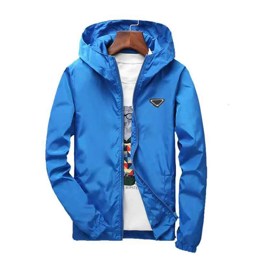 Prade Jacket 2025 Designer Men's Jacket Spring Autumn Triangle Thin ...