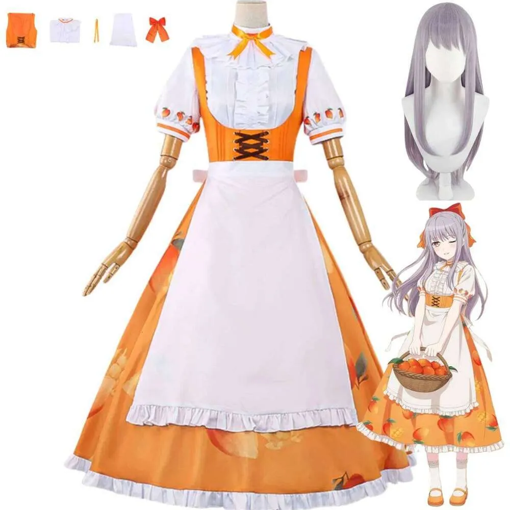 Anime BanG Dream! Yukina Minato Lisa Genshin Impact Cosplay With Apron ...