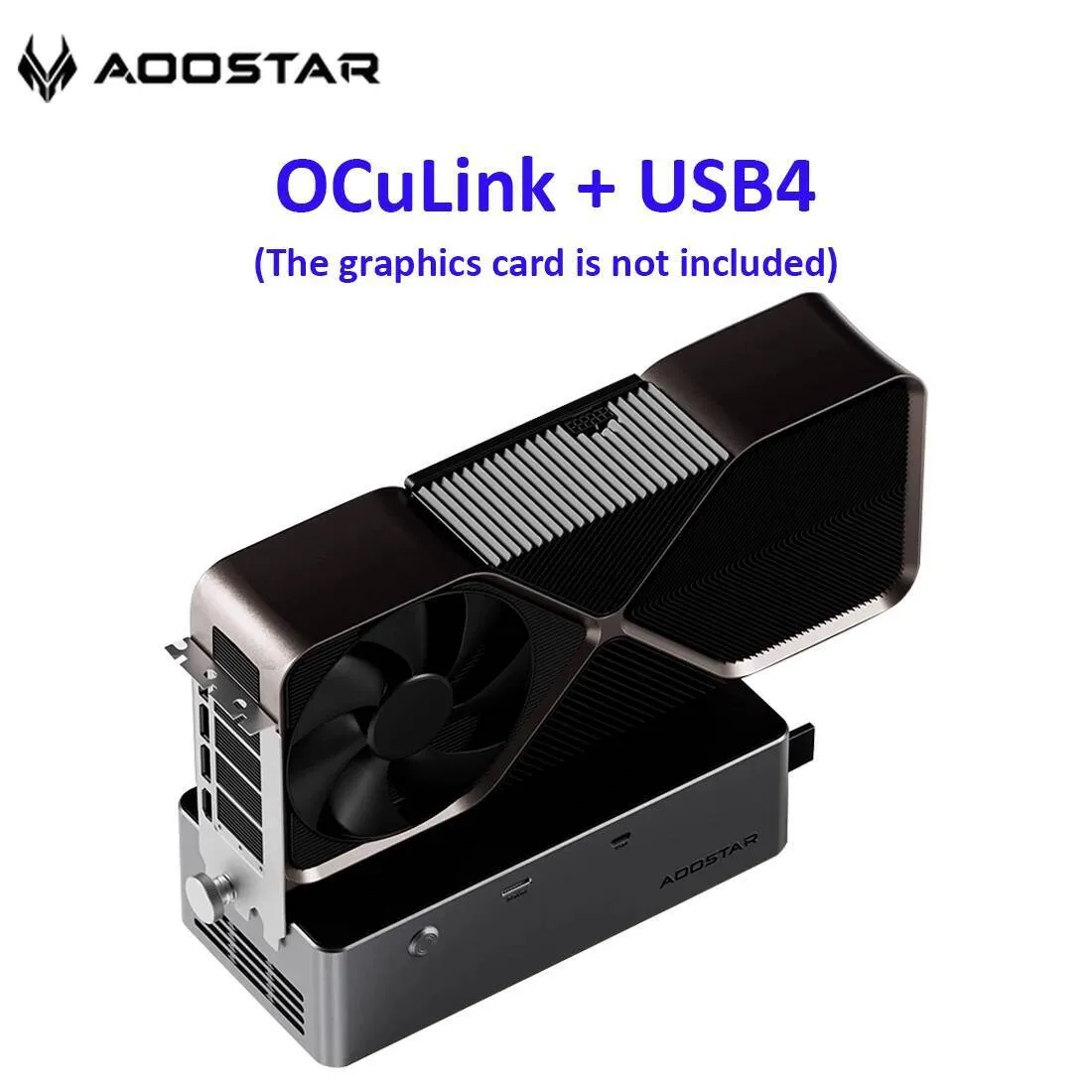 AOOSTAR AG02 800W EGPU Dock With OCuLink USB4 Dual Ports External GPU ...