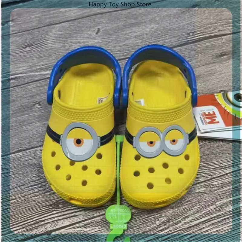 Miniso Minions Kids Sandals Stuart & Dave Beach... From Popular ...