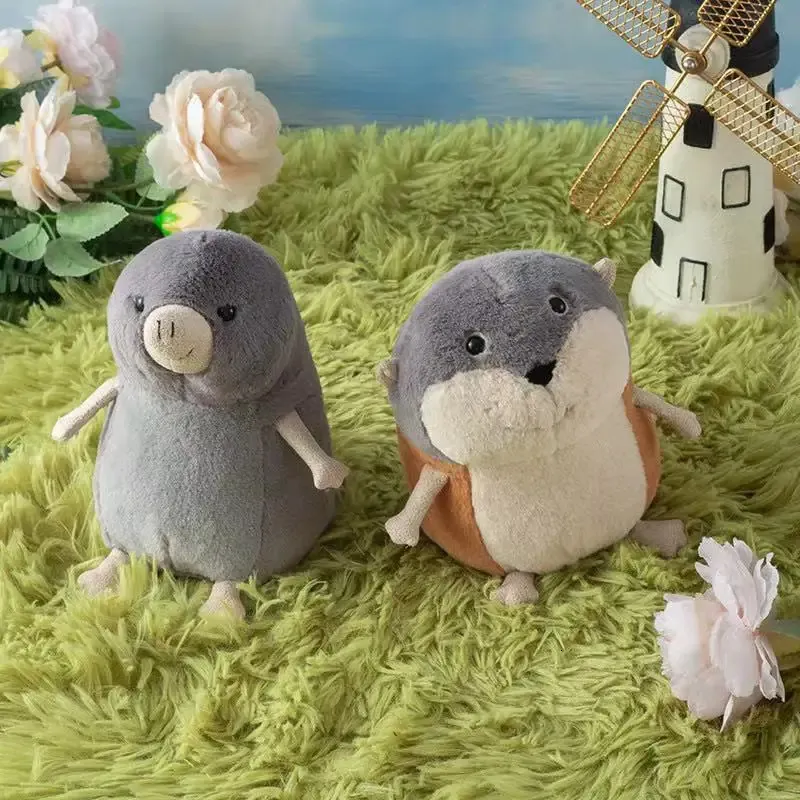Cute Mouse Doll Plush Toy Handmade Cartoon Anime Children's Birthday ...