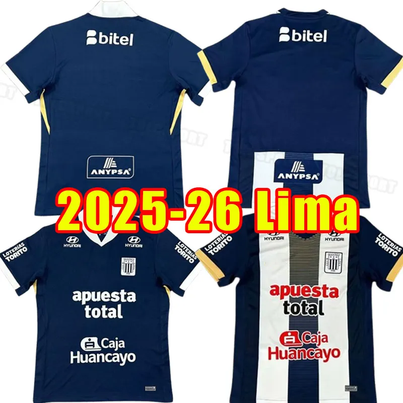 2025-2026 Lima Soccer Jersey: Adult Men's Peru League Football Shirt ...