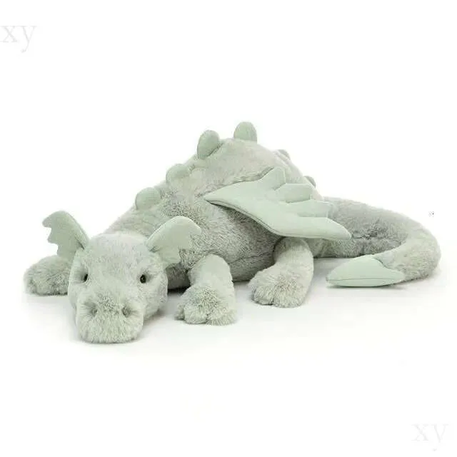 Dolls Jellys Flying Dragon Plush Toy Soft Stuffed Animal Dinosaur With ...