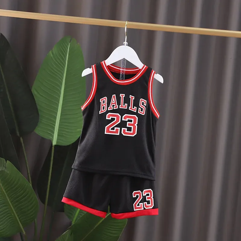 Girls Basketball Sports Clothes Set Autumn Thin Sleeveless Vest and ...