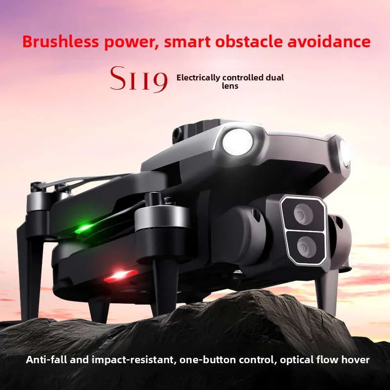Drone S119 Brushless Aerial Photography Drone HD Camera, Optical Flow ...
