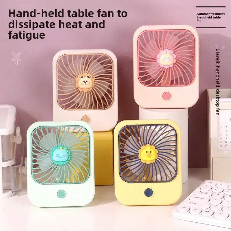 FanXJ Mini Portable USB Fan Folding Stand Desktop Fan With Level 3 Wind ...