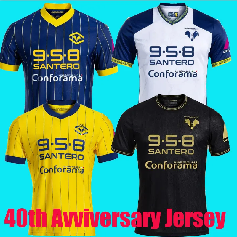 DHgate.com:Hellas Verona 40th Anniversary Jersey 24/25 - Home, Third ...