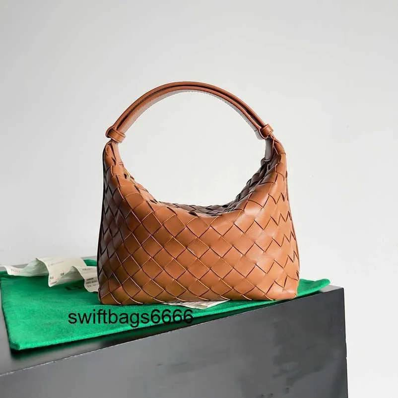 Wallace Genuine Leather Woven Handbag with Zipper Closure for Women ...