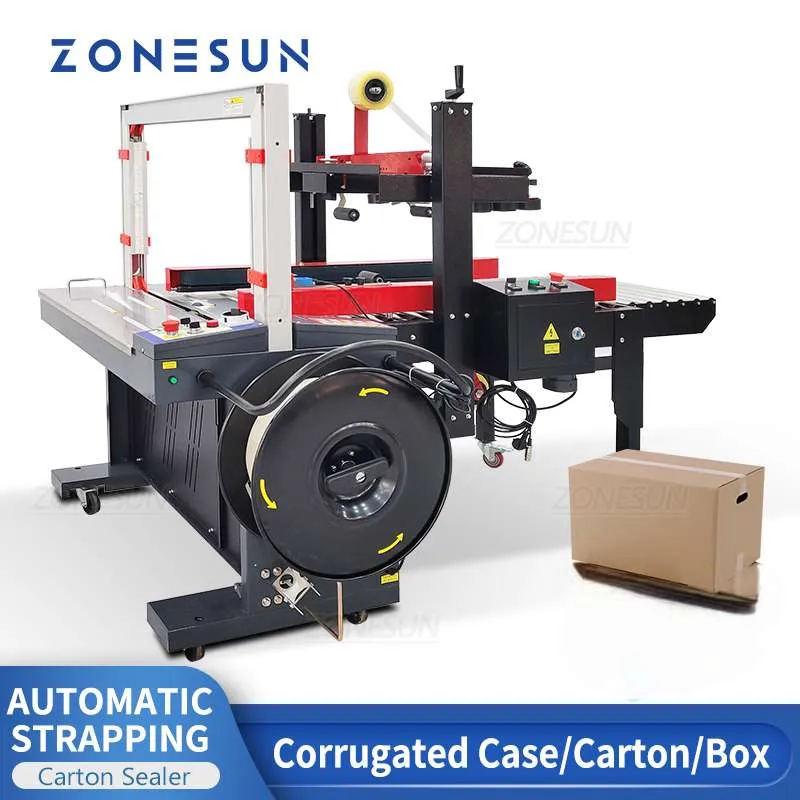 ZONESUN Automatic Carton Sealing Machine Top &... From Zonesuntech ...