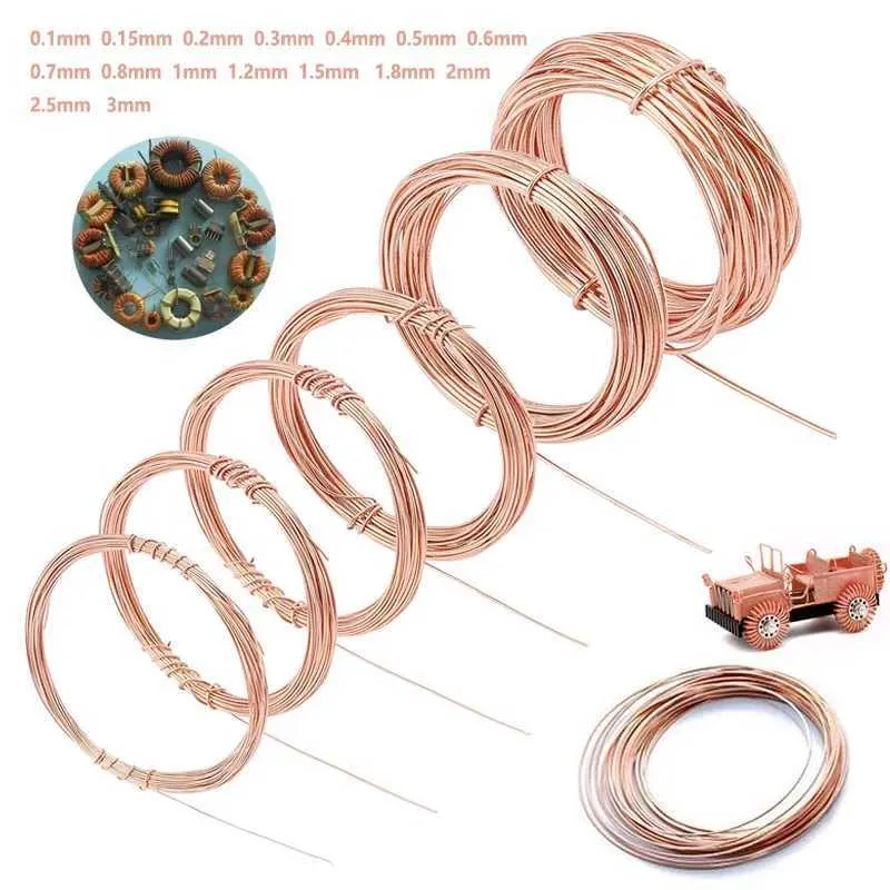 Wholesale 510M Pure Copper Wire T2 Copper Coil Conductive Copper Wire ...