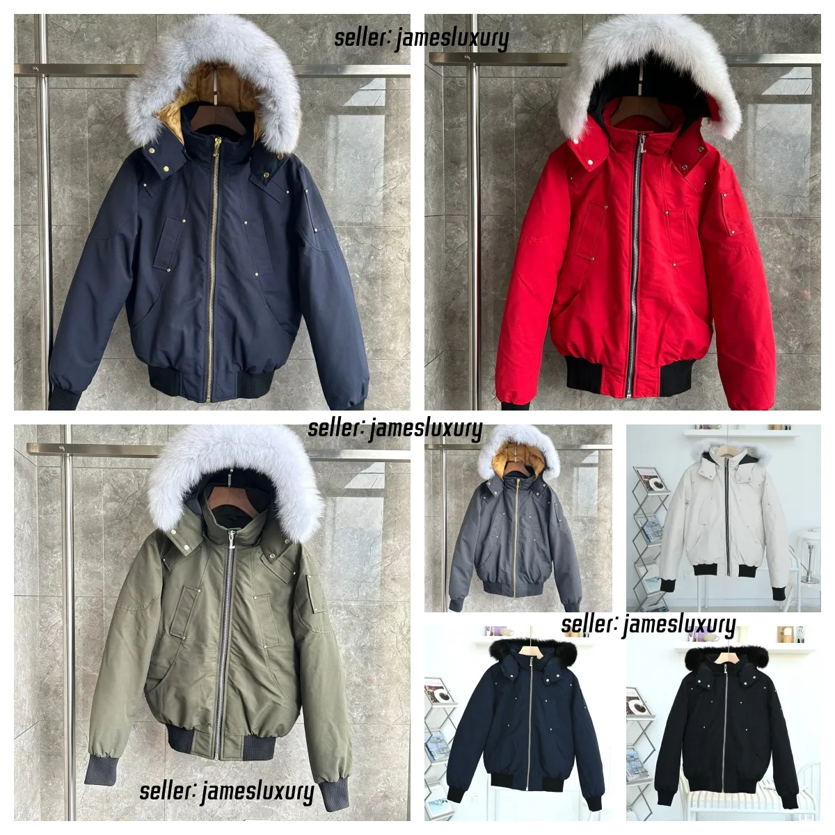 Ballistic Men's Down Jacket Designer Luxury Winter Puffer Coat ...