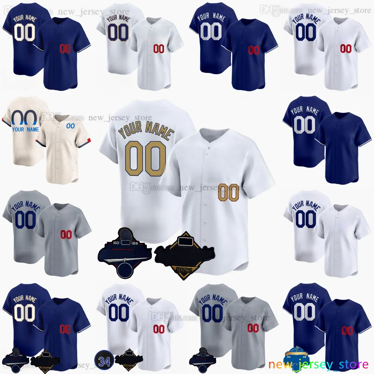 Custom 2025 Baseball Jerseys XS To 6XL Stitched MLB... From New_jersey ...