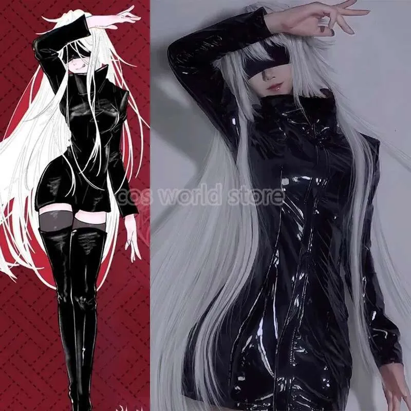 ♦ DHgate Gojo Satoru Cosplay Set: Anime Costume, Wig,... For Anime Costumes