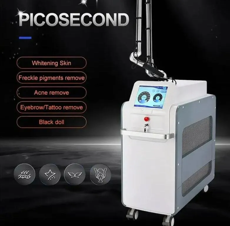 Tattoo Laser Removal Machine Q-Switched Nd Yag Laser Vertical Picosure ...