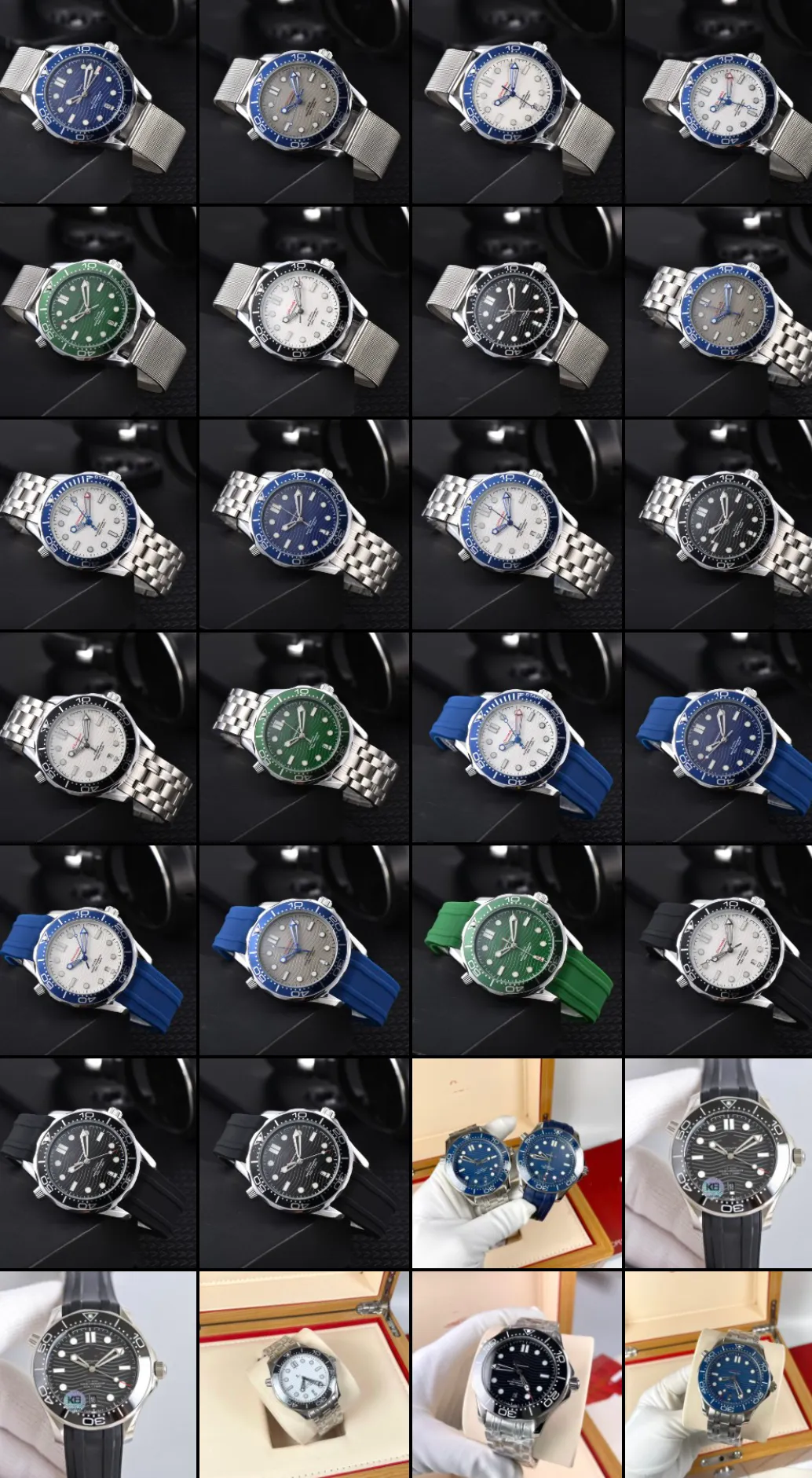 VS 300 Men's Automatic Mechanical Watch 42mm Stainless Steel Bracelet ...