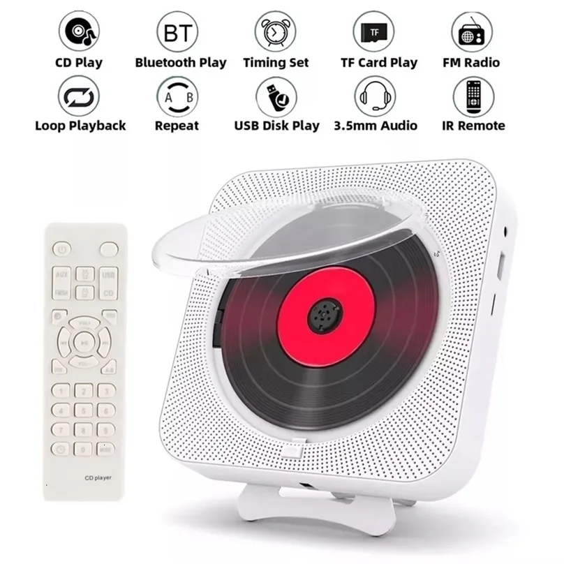251025ww Portable Bluetooth CD Player Stereo Music... From Jiao10, $48. ...