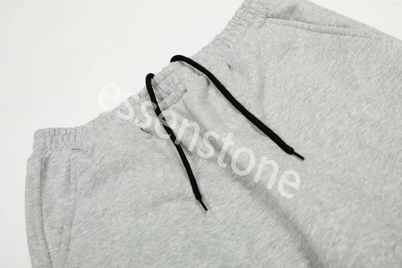 Men's Cotton Blend Terry Joggers Sweatpants with Embroidered Letter ...