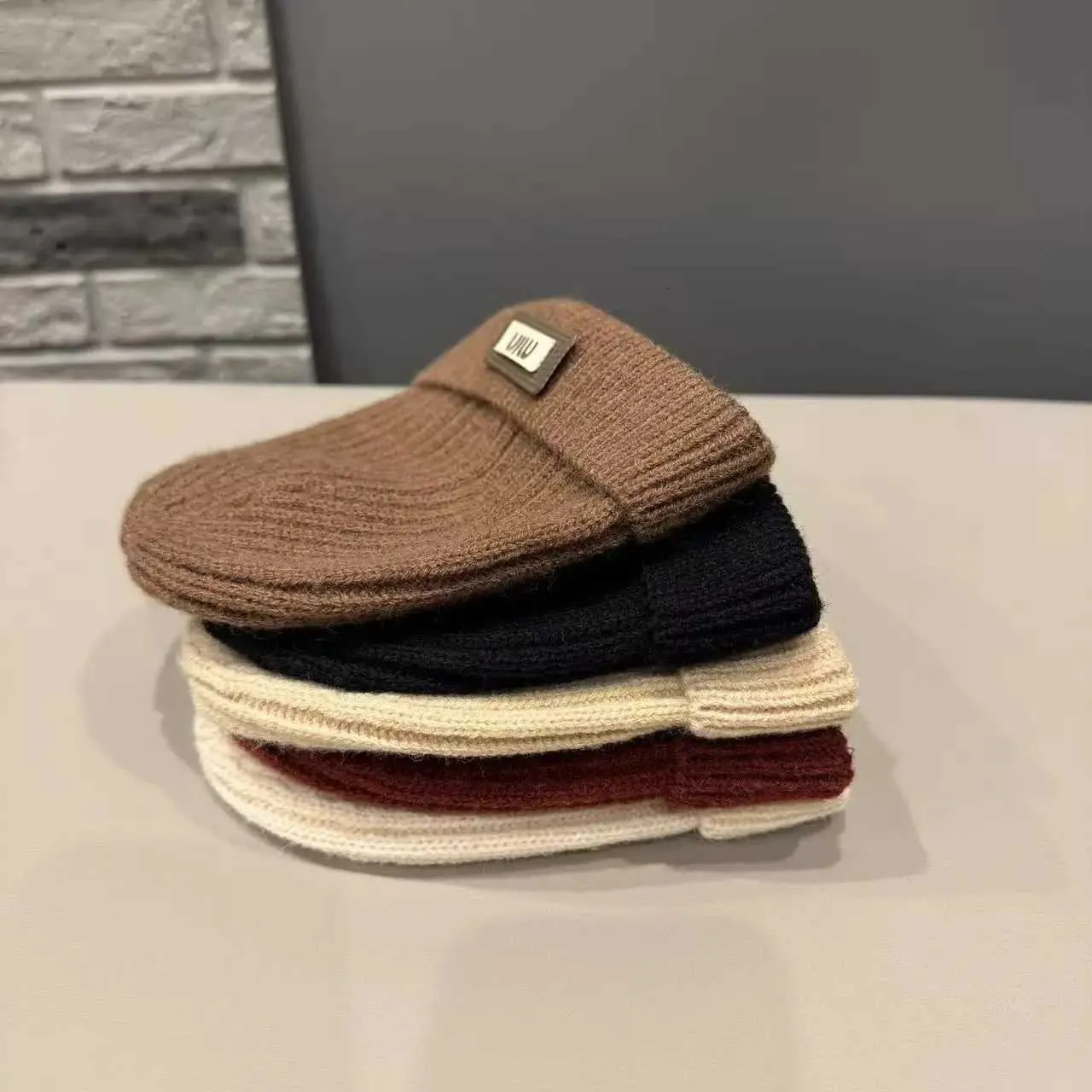 Winter Knit Cotton Baby Hat Infant Boys Girls Ear Protection Beanie ...