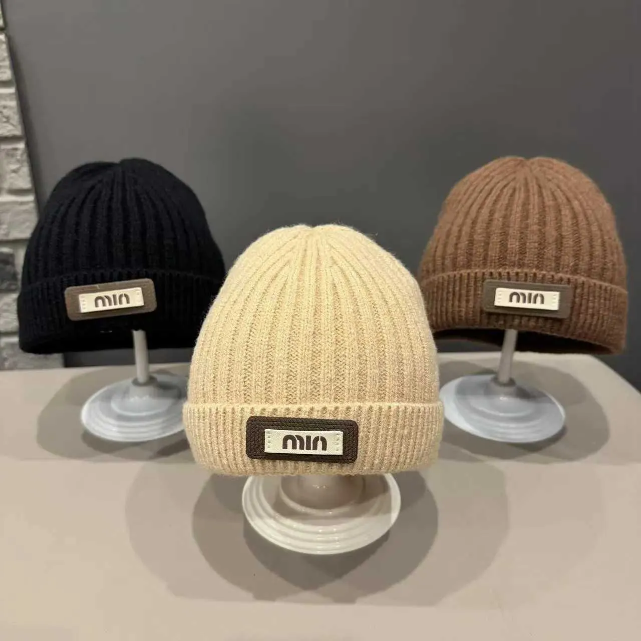 Winter Knit Cotton Baby Hat Infant Boys Girls Ear Protection Beanie ...