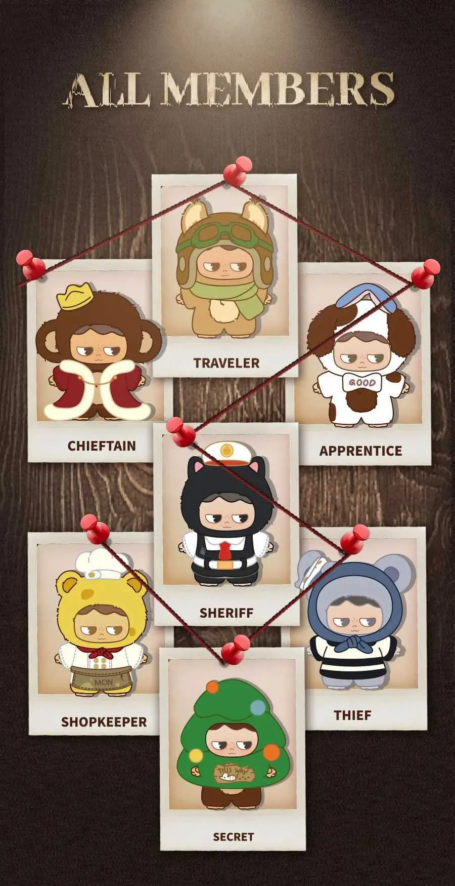 Toycity Monboo Forest Town Series Blind Box PVC Action Figure Model ...