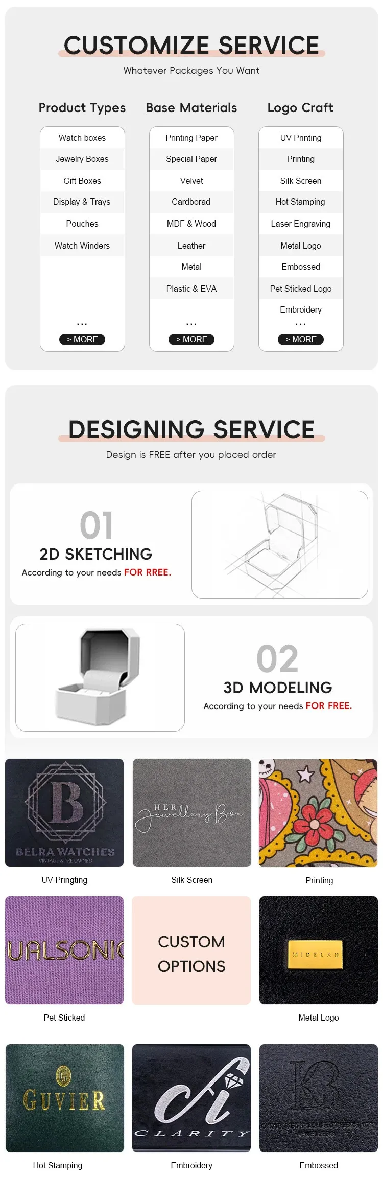 Portable 3 Slot Leatherette Watch Travel Case Organizer 8.66 in 22 cm ...