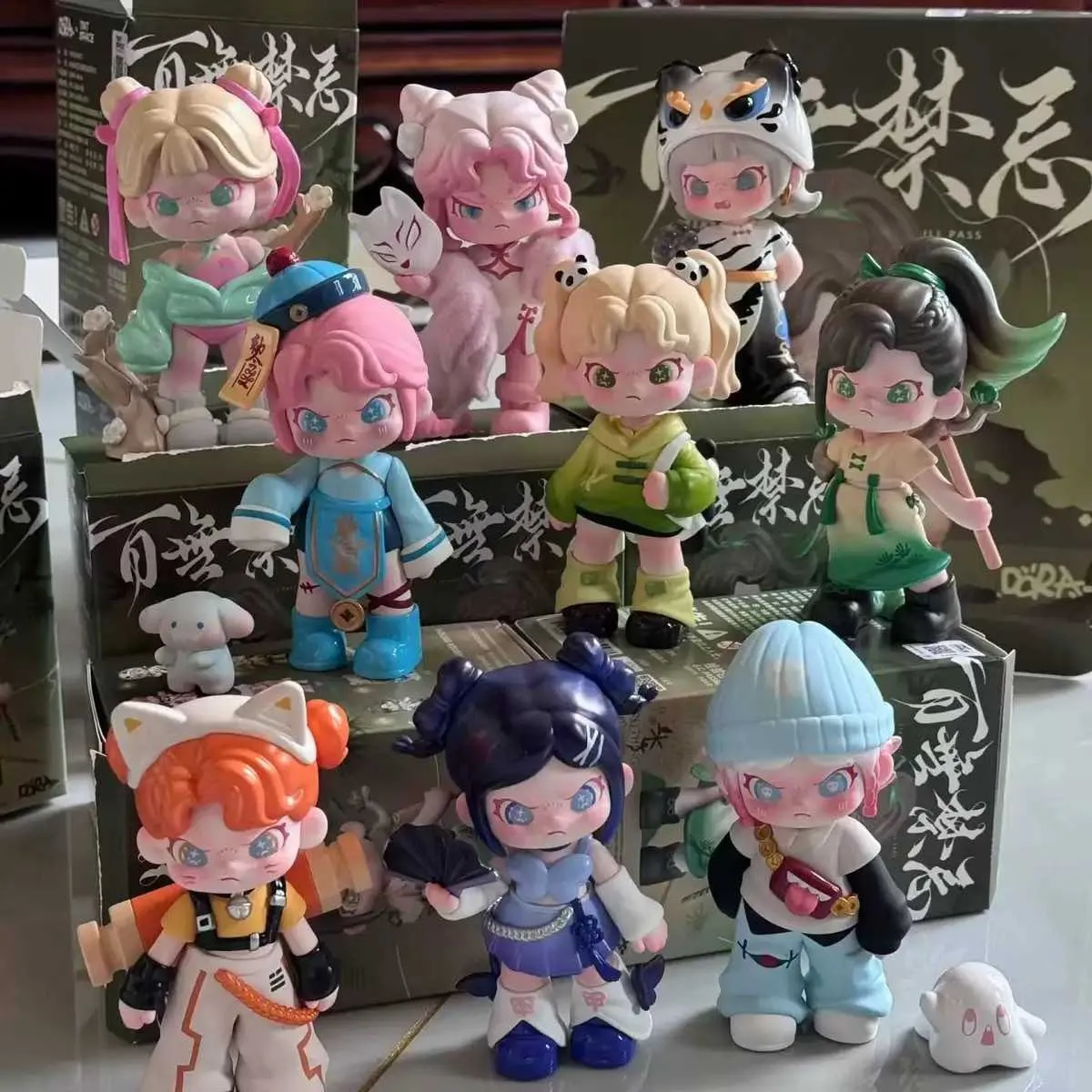 TNT No Taboo Series Fifth Generation PVC Blind Box Collectible Toy ...
