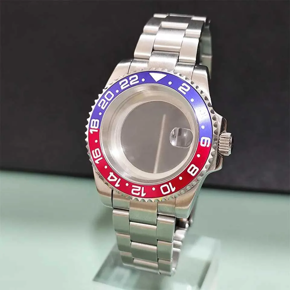 Mechanical Watch Case for NH35 Movement with Flat Sapphire Crystal ...