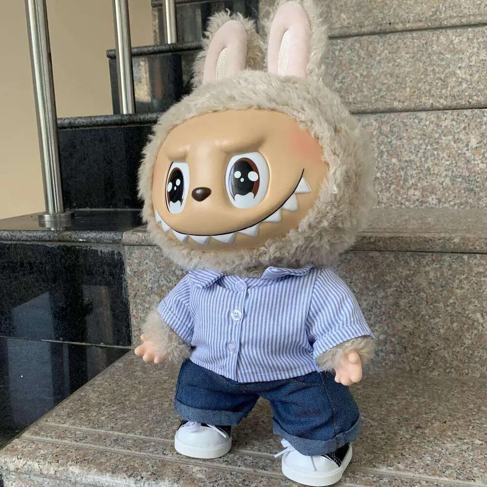 Labubu 15.7 in Plush Doll Limited Collection Hand-held Stick Toy for ...