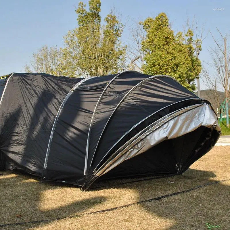Tents And Shelters Easy Setup Waterproof Car Tail Tent With 3 Rooms For ...