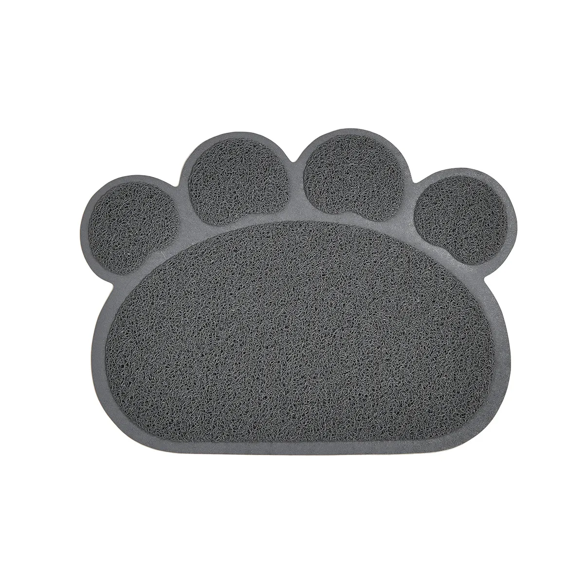 PVC Pet Mat Non-slip Claw-shaped Cat Litter Floor Mat for Small Breeds ...
