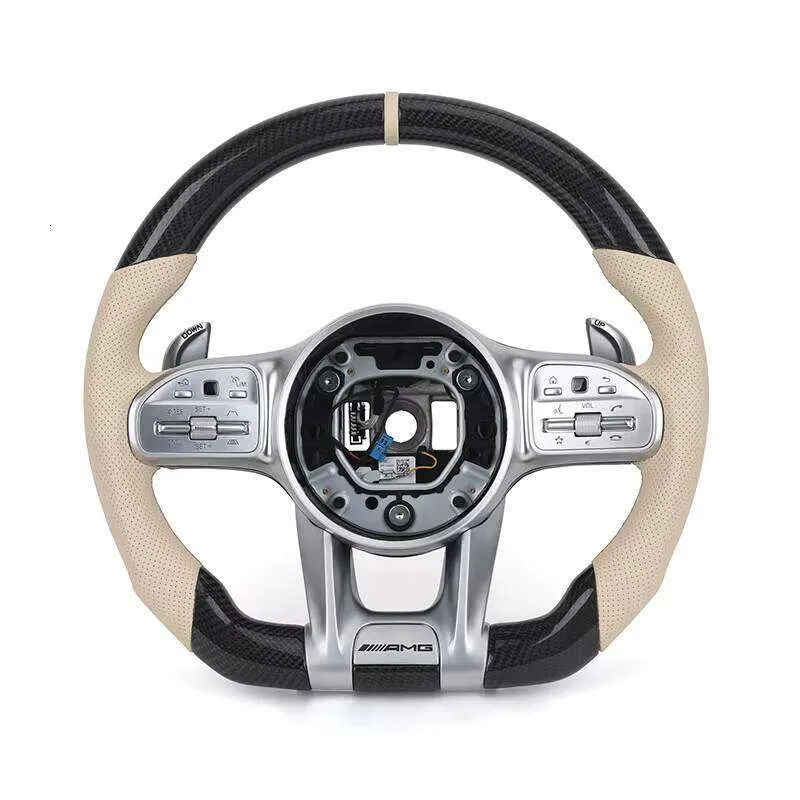 Volant Custom Carbon Leather Steering Wheels Half Perforated Fit ...