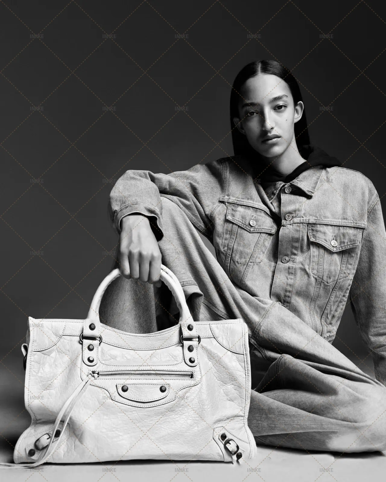 Shoulder Bag Top Grain Leather Scratch Resistant... From Imike, $176.17 ...