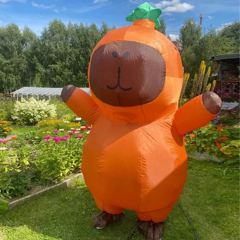 Capybara Cosplay Inflatable Costume Adult Cartoon Animal Inflatable ...