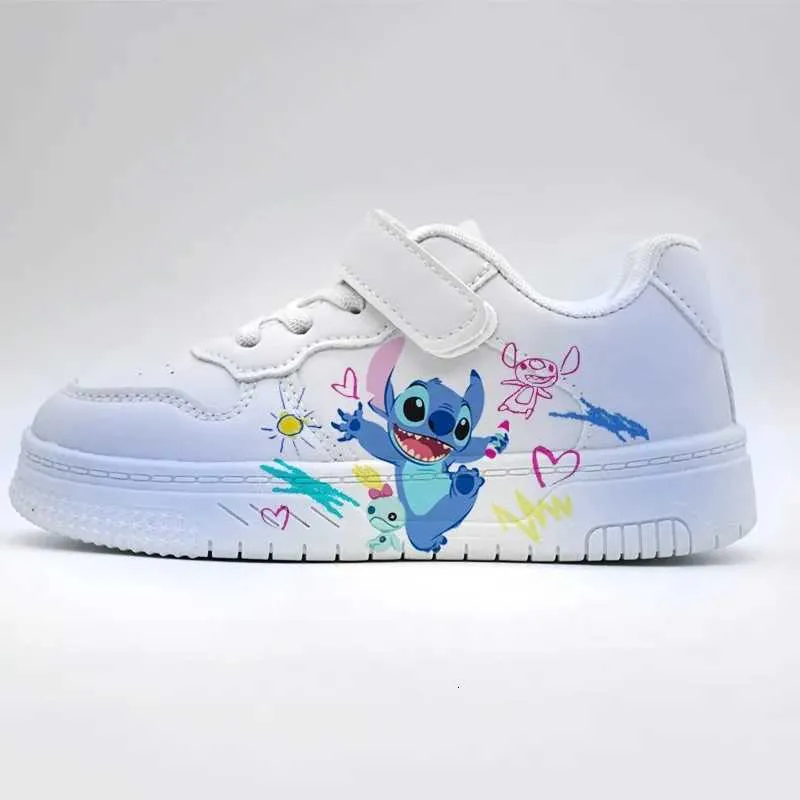 Disney Stitch Tennis Shoes Kawaii Stitch Kids Sport Shoes Children ...