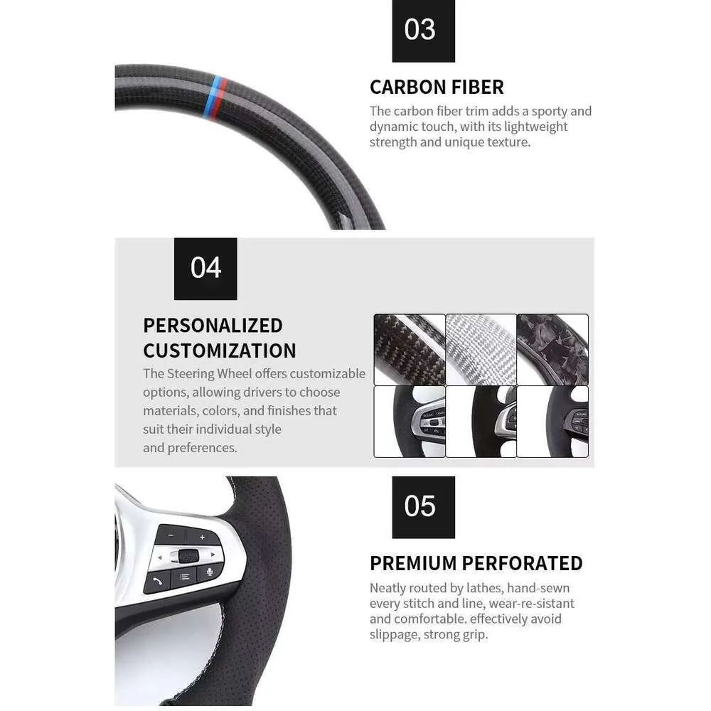 With Blue Shifter Paddle Insert Trim Leather Carbon Fiber M Sport ...